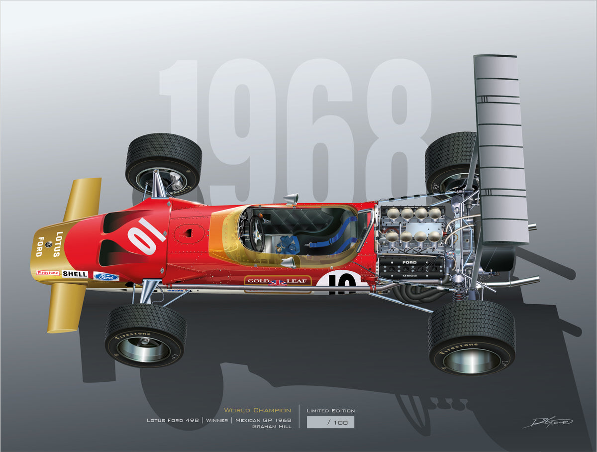 1968 Lotus 49B – Autografic