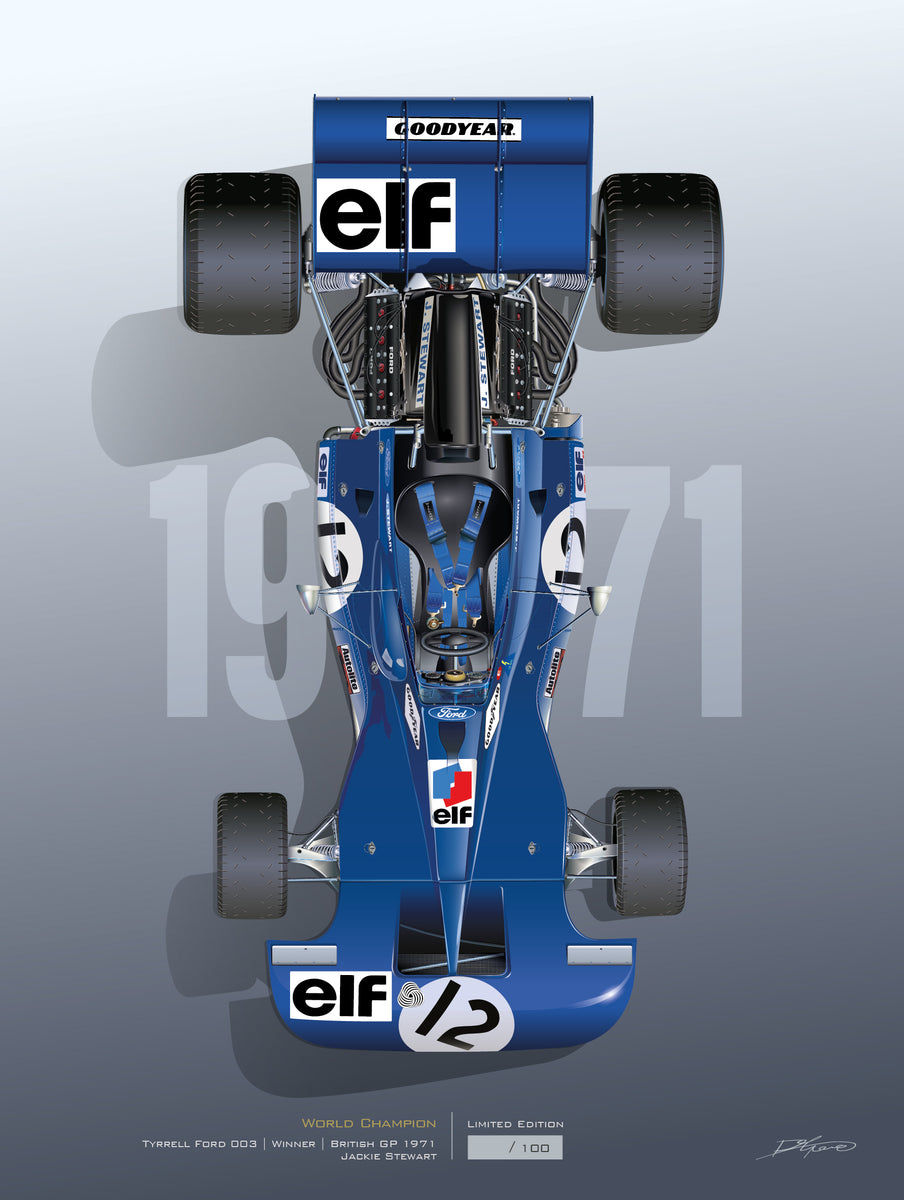 1971 Tyrrell 003 – Autografic