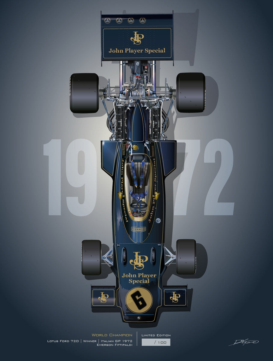 1972 Lotus 72D – Autografic