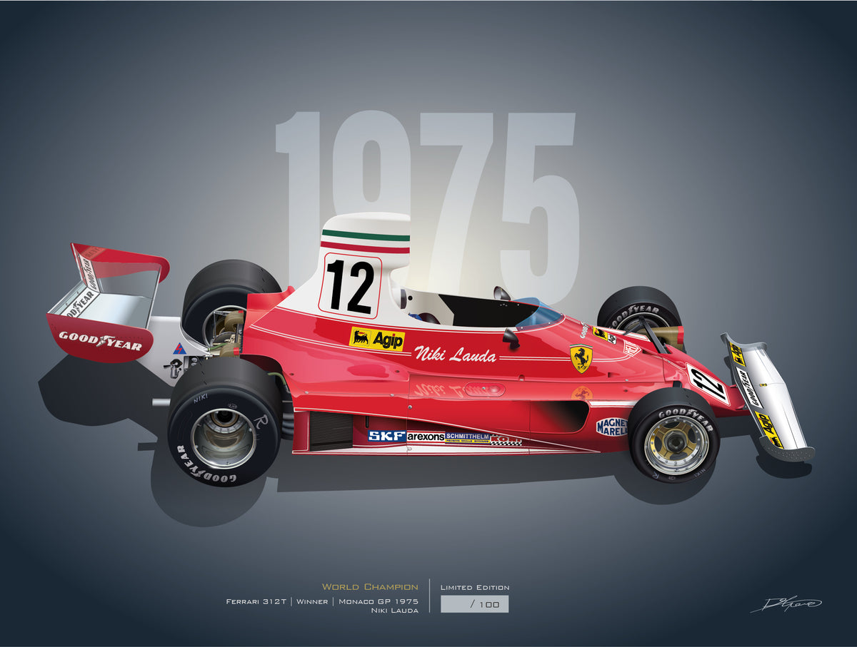 1975 Ferrari 312T – Autografic