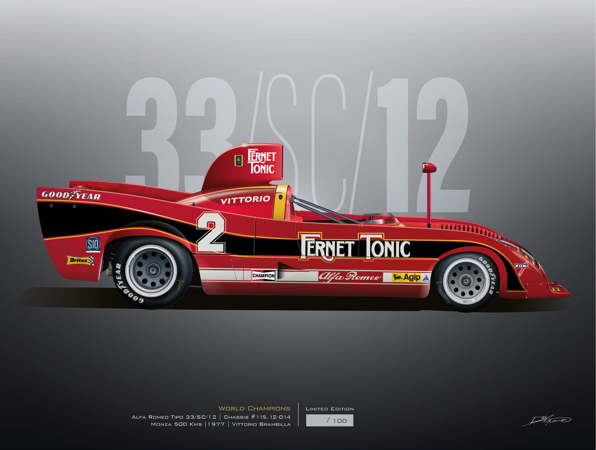 1977 Alfa Romeo T33/SC/12 – Autografic