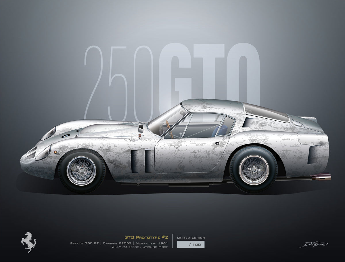1961_Ferrari 250 GTO_Prototype#2 – Autografic