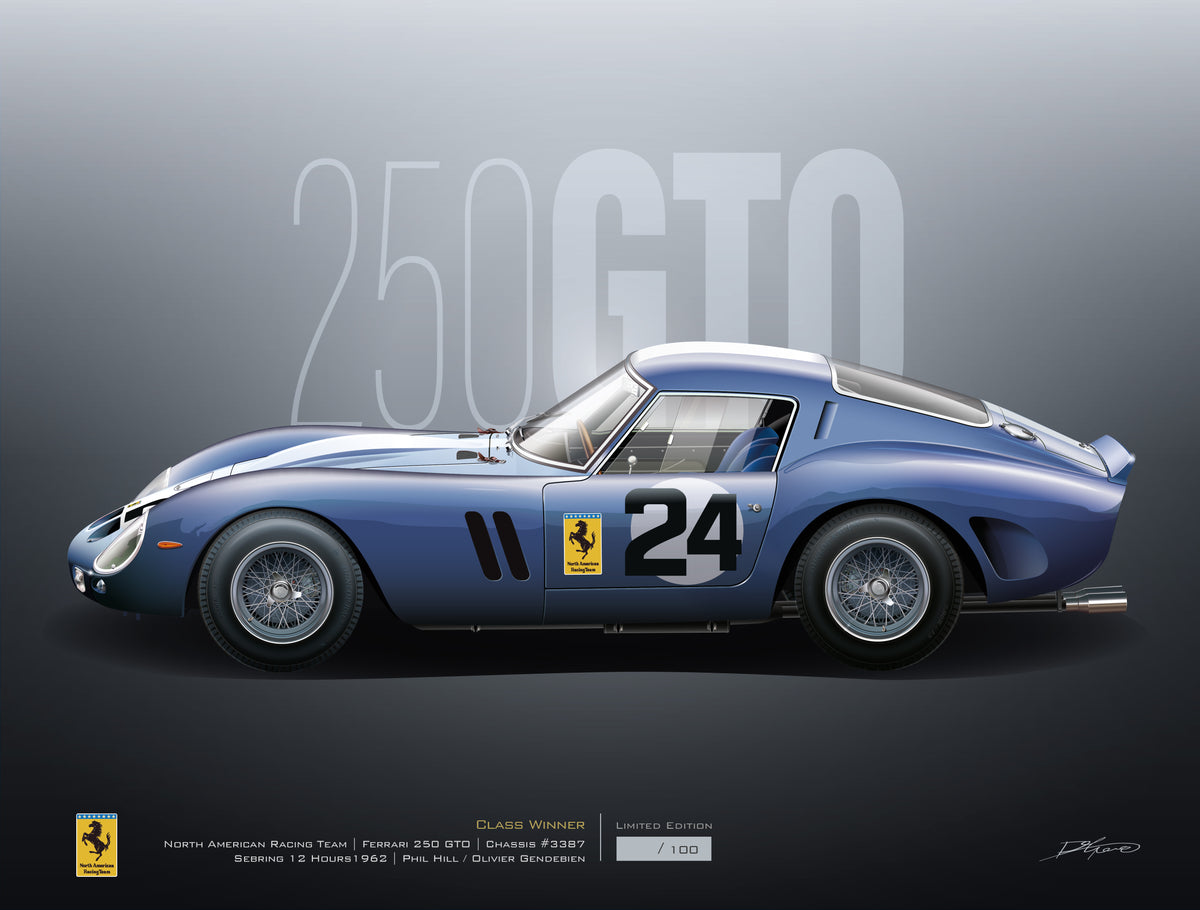 1962_Ferrari 250 GTO_Sebring – Autografic