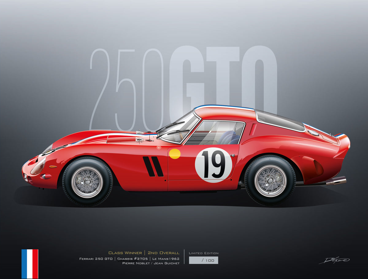1962_Ferrari 250 GTO_LM #19 – Autografic